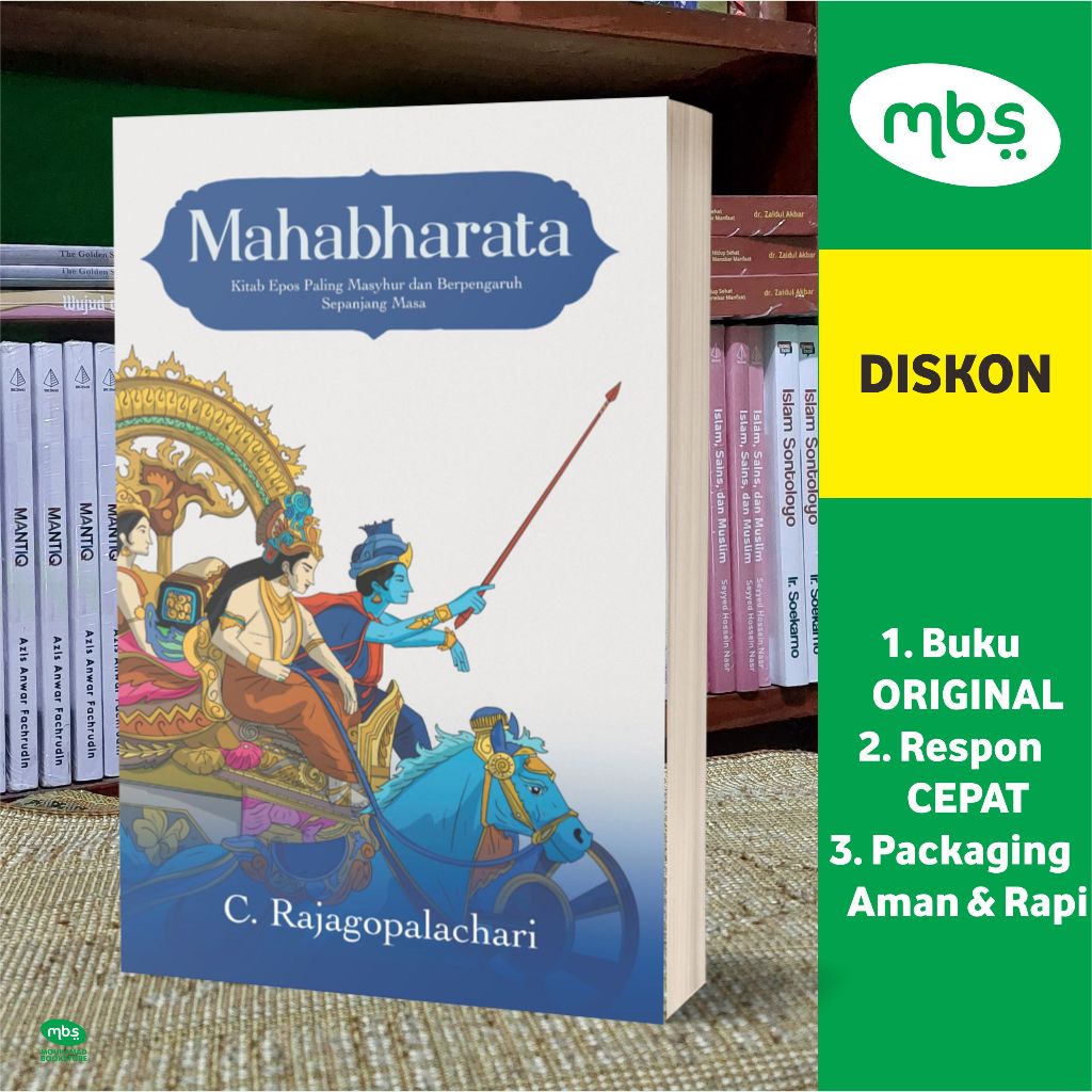 Jual BUKU MAHABHARATA - Kitab Epos Paling Masyhur dan Berpengaruh ...