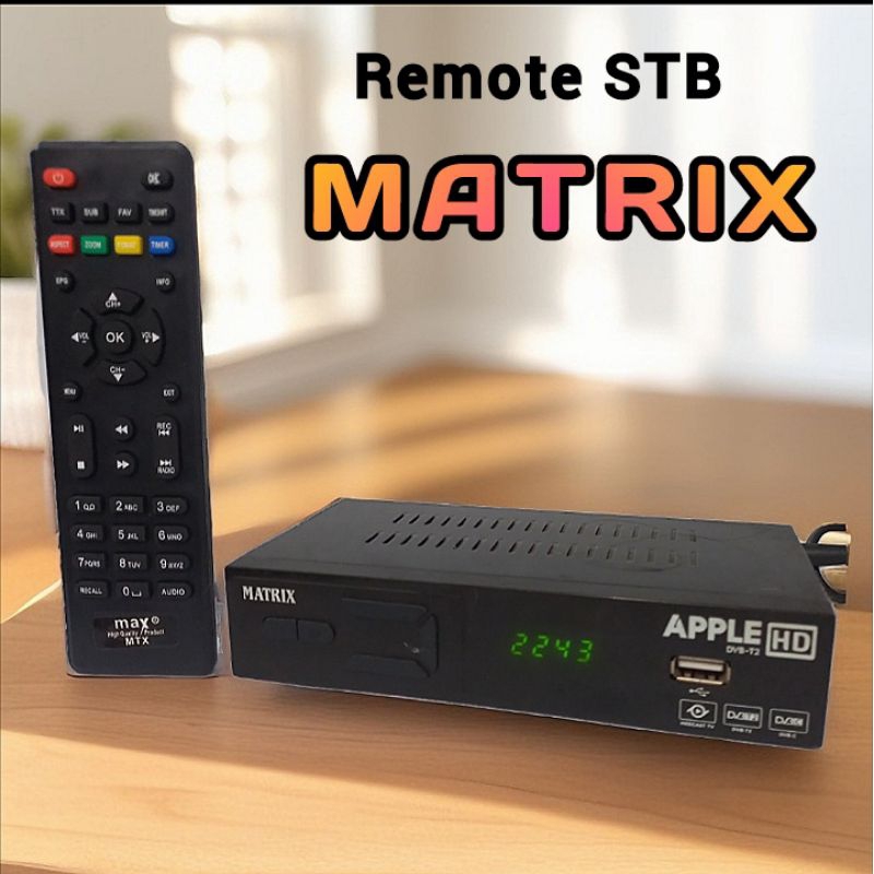 Jual Remot STB Matrix remote untuk STB merk Matrix | Shopee Indonesia