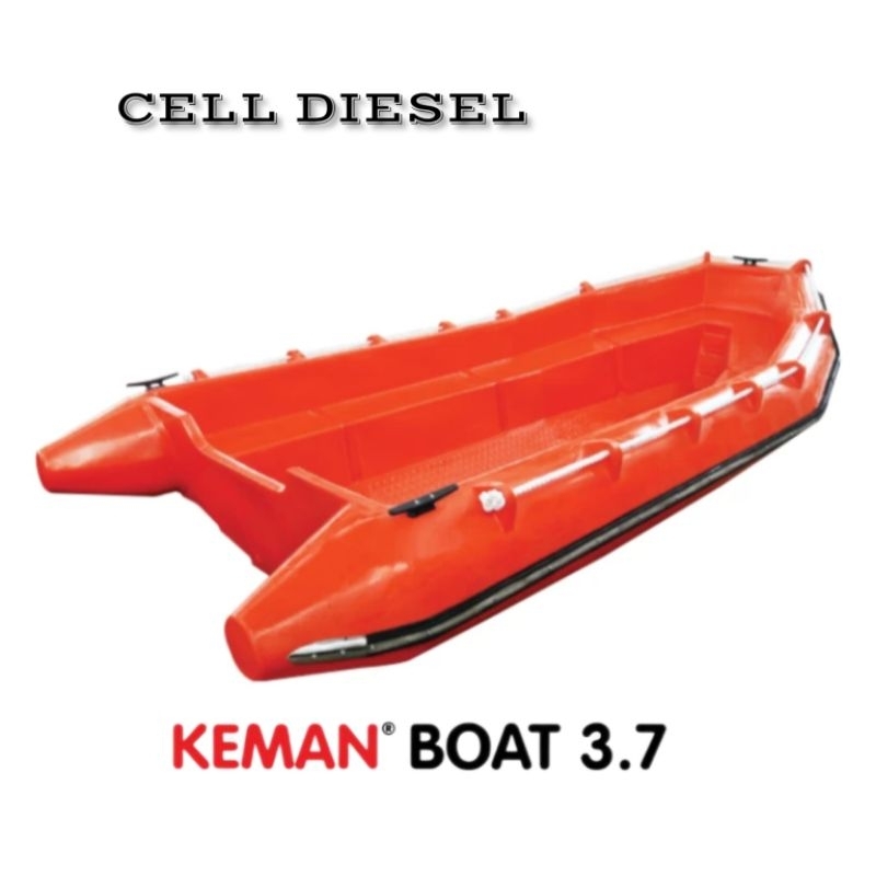 Jual Perahu Kapal Sekoci Keman Boat PE Kapasitas 6 Sampai 8 Orang ...