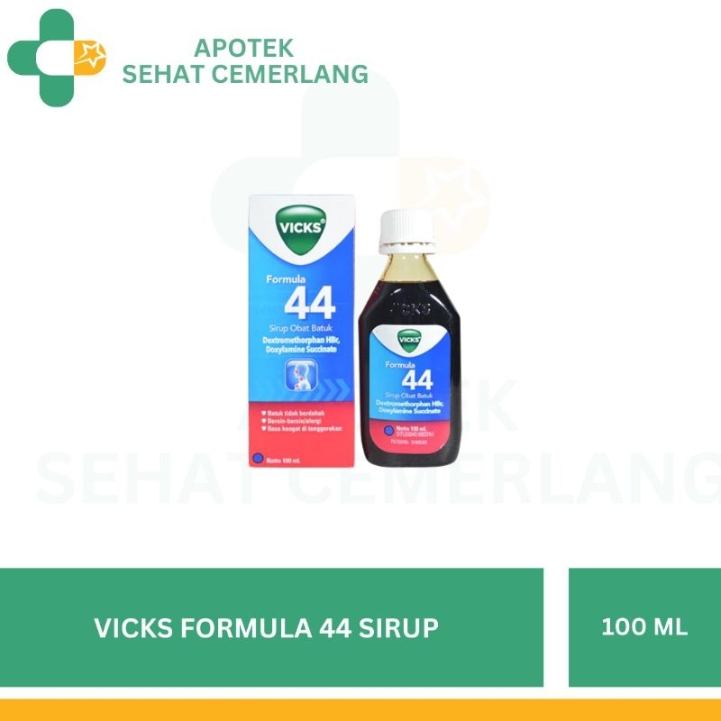 Jual Vicks Formula 44 Dewasa 100 mL | Shopee Indonesia