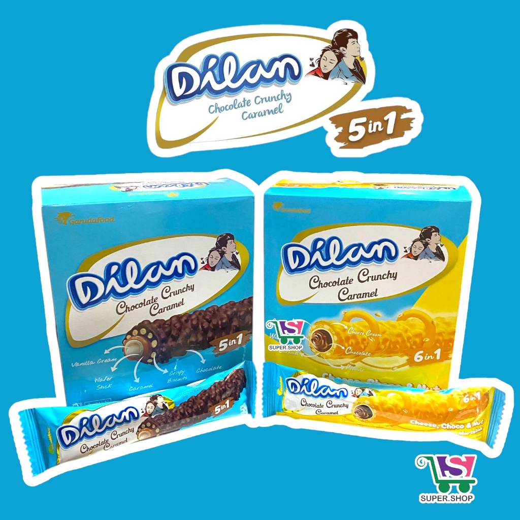 Jual Dilan Coklat / Martabak Chocolate Crunchy Caramel (isi 12 pcs ...