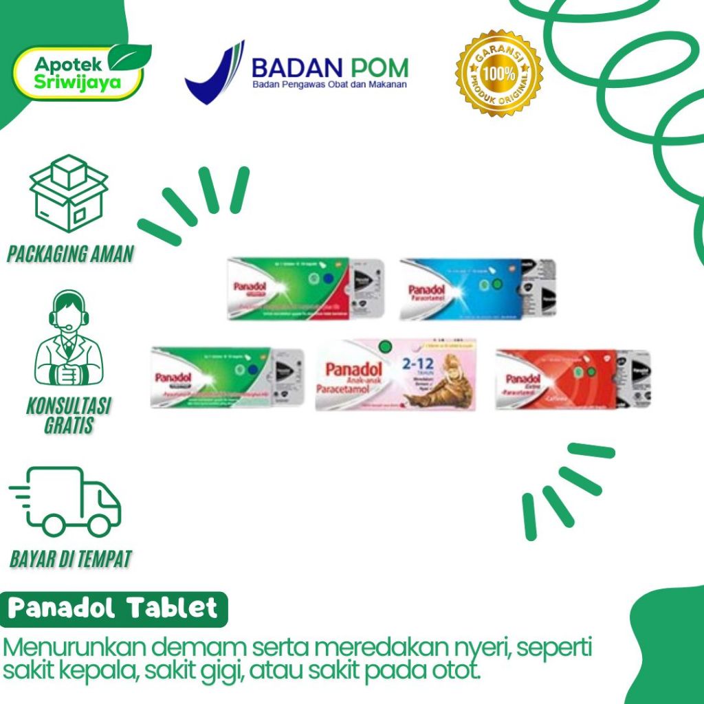 Jual Panadol Tablet | Shopee Indonesia