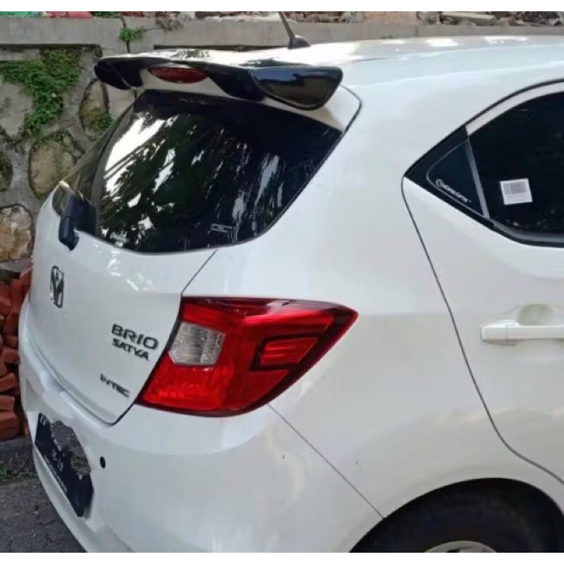 Jual spoiler honda brio mugen plastik spoiler brio mugen spoiler honda ...