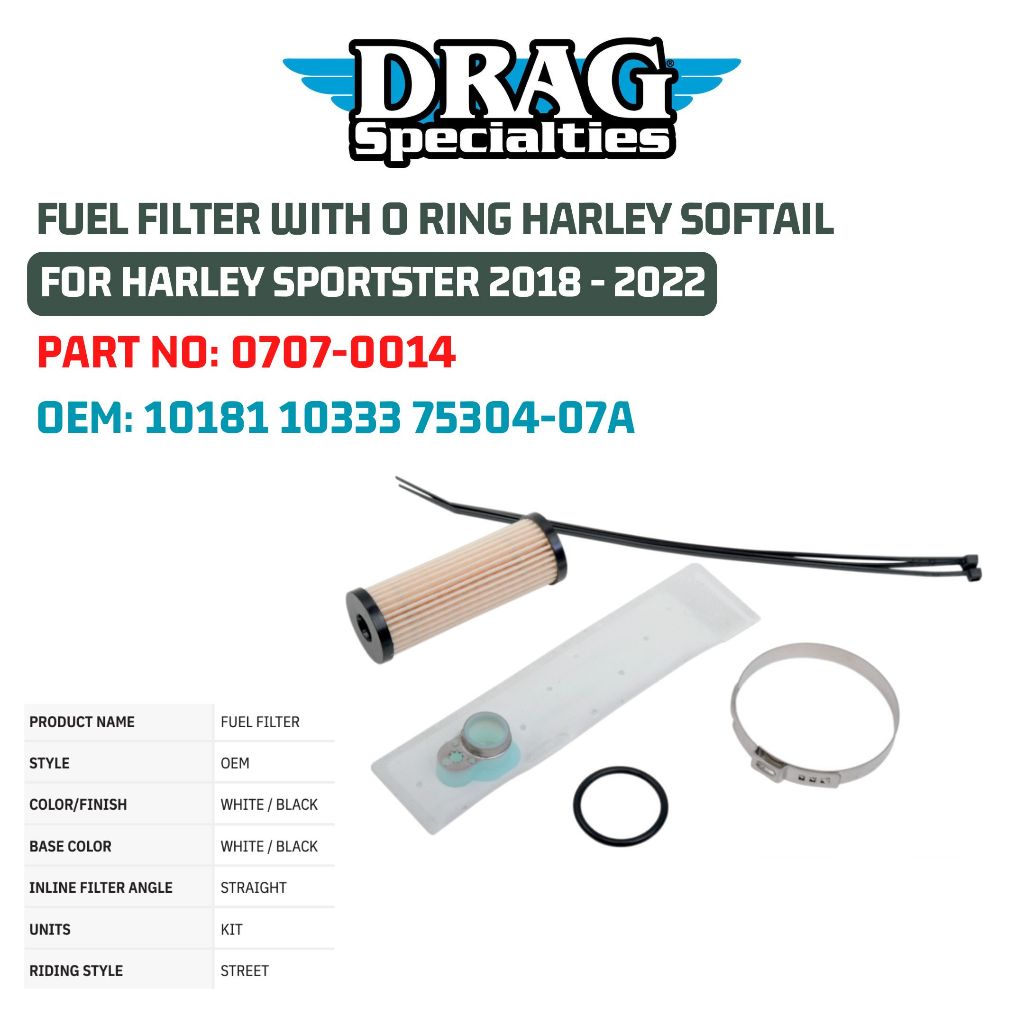 Jual FUEL FILTER KIT HARLEY SPORTSTER FOR HARLEY SPORTSTER 2007 - 2022 ...