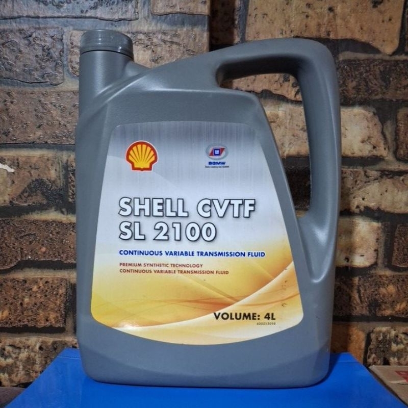 Jual OLI MATIC SHELL CVTF SL 2100 SGMW CVT FLUID ORIGINAL 4 LITER ...