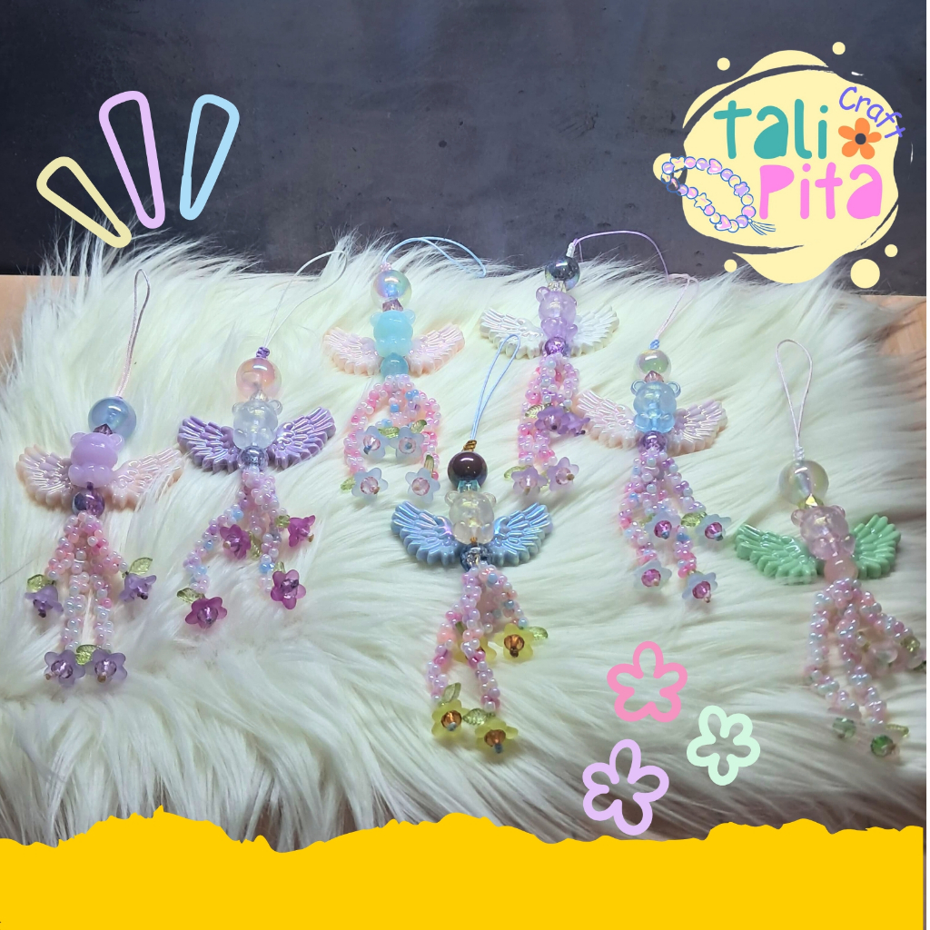 Jual Talipita ganci tali strap Hp beruang bogel angel kacang ceylon ...
