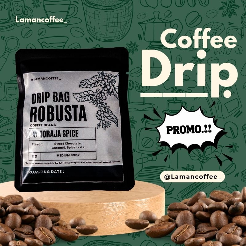 Jual Coffee Drip - Robusta Toraja Spice [Spesial Sensasi Khas Rempah ...