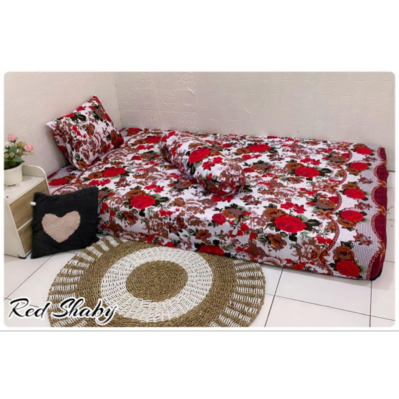 Jual Sprai homemade motif cantika/red sabian uk 180*200 | Shopee Indonesia