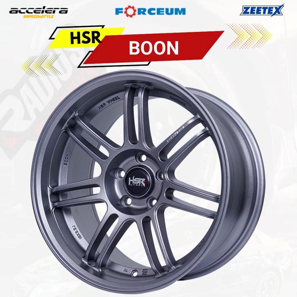 Jual Hsr boon R18 pcd 5x114,3 velg mobil innova reborn zenix hrv odyssey dll | Shopee Indonesia