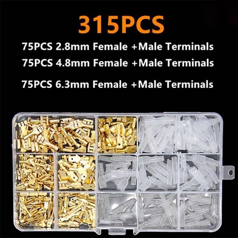 Jual Set Terminal Sekun Soket Skun Kabel Gepeng Konektor Terminal Kabel ...