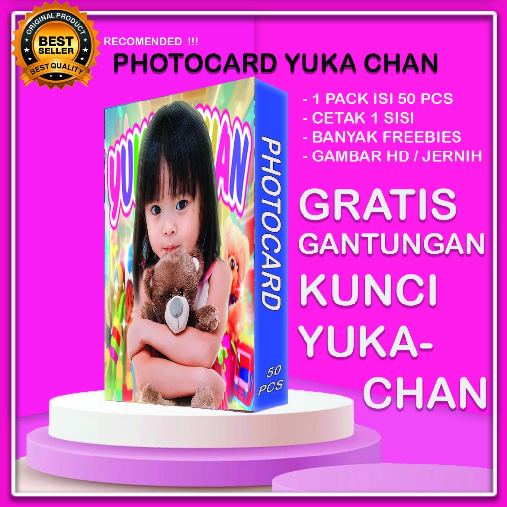 Jual PREMIUM 50 PCS Photocard YUKA CHAN | Shopee Indonesia