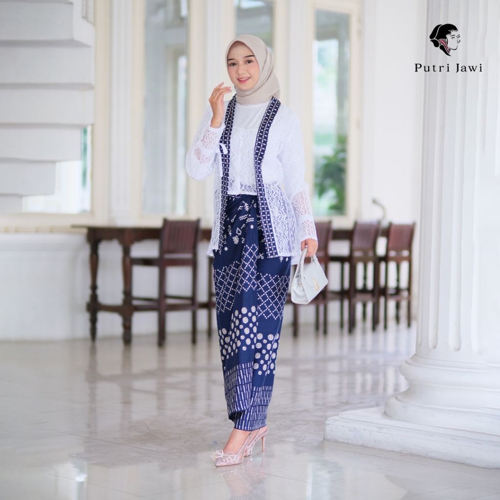 Jual Putri Jawi Official - Kebaya Nismara Brukat Tule Premium Kondangan ...