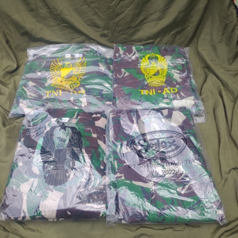 Jual Baju PDL TNI Jatah Asli Sritex,Panca 2024, 888,Gajah,Arrnic | Shopee Indonesia
