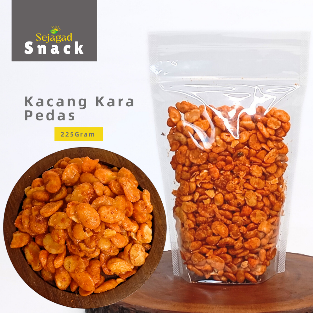 Jual Sejagad Kacang Kara Gurih Cemilan Kacang Kara Snack Camilan Kacang ...