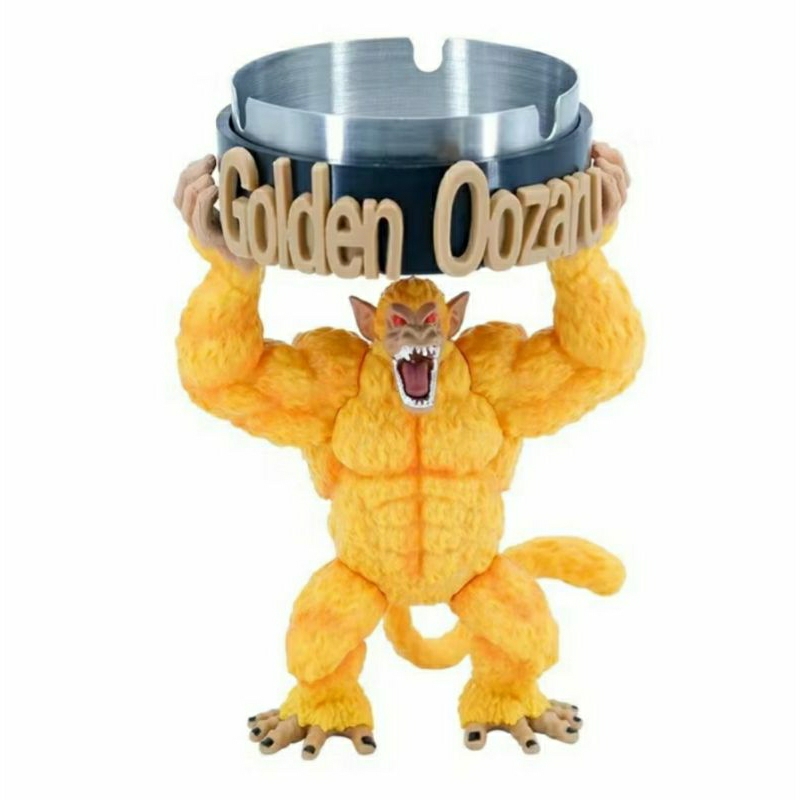 Jual Asbak Ashtray Action Figure Model Golden Ape Oozaru Dragon Ball ...