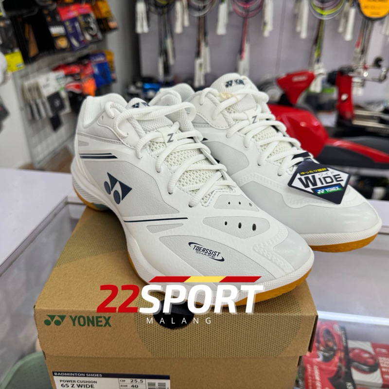 Jual Sepatu Badminton Yonex Power Cushion SHB 65z4 WEX Wide Original ...