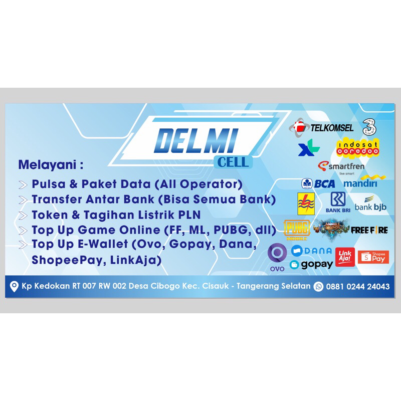 Jual banner 2x1 meter | Shopee Indonesia