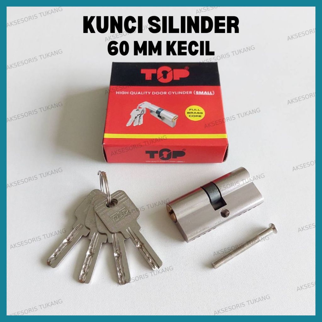 Jual Silinder Kunci Pintu Kecil 60mm Anak Kunci Pintu Kecil 60 mm Top Cylinder Key | Shopee ...