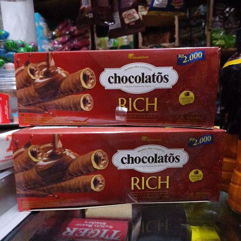 Jual Chocolatos Rich 1 pak isi 12 pcs | Shopee Indonesia