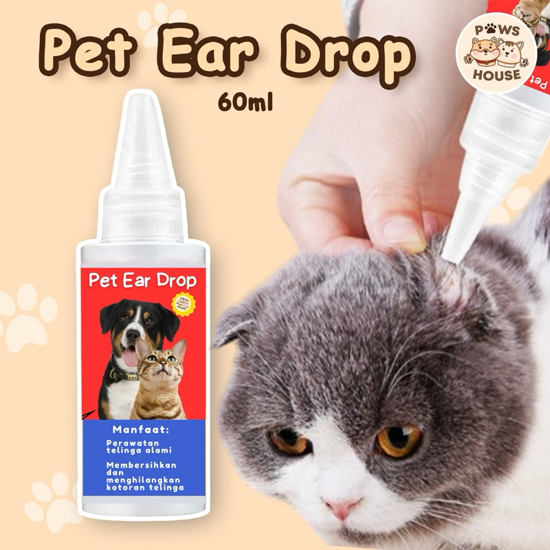 Jual Obat Tetes Telinga Kucing Dan Anjing Earmites Infeksi Pet Dog Cat ...