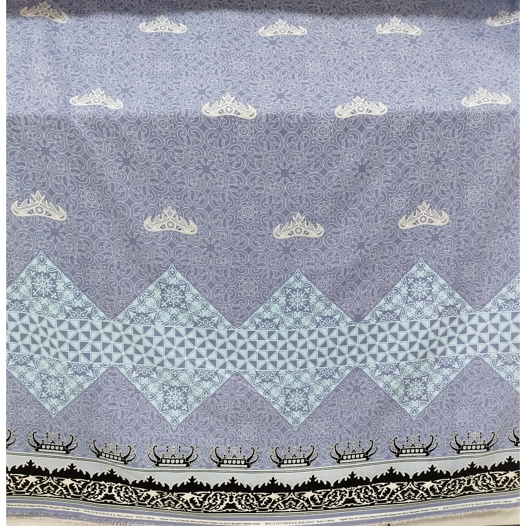 Jual Bahan Batik Khas Lampung_Motif TX BSY Siger Celugam_Batik Gabovira ...
