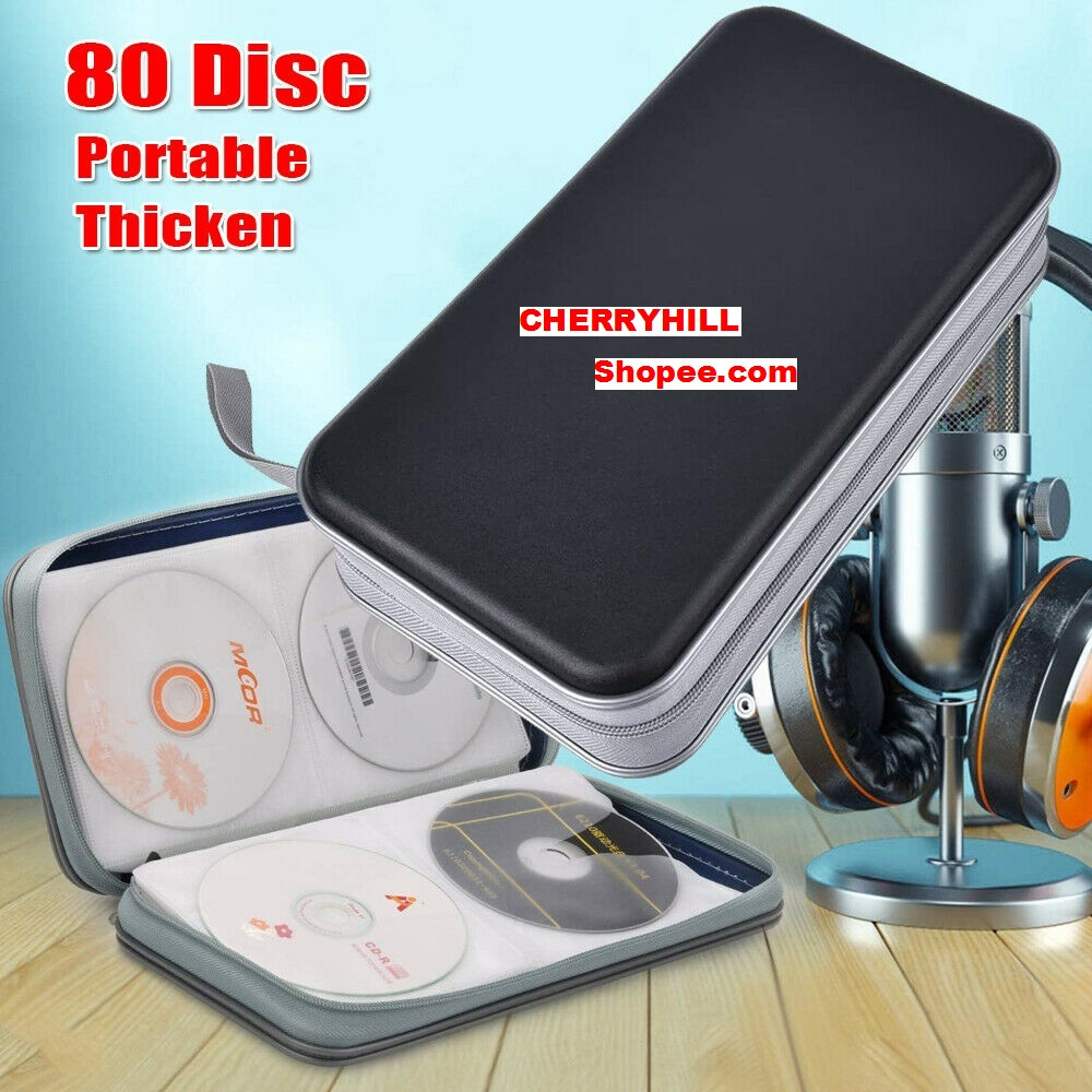 Jual Tempat Penyimpan Kaset DVD Disc Holder Dvd Storage Hardcase 80 ...