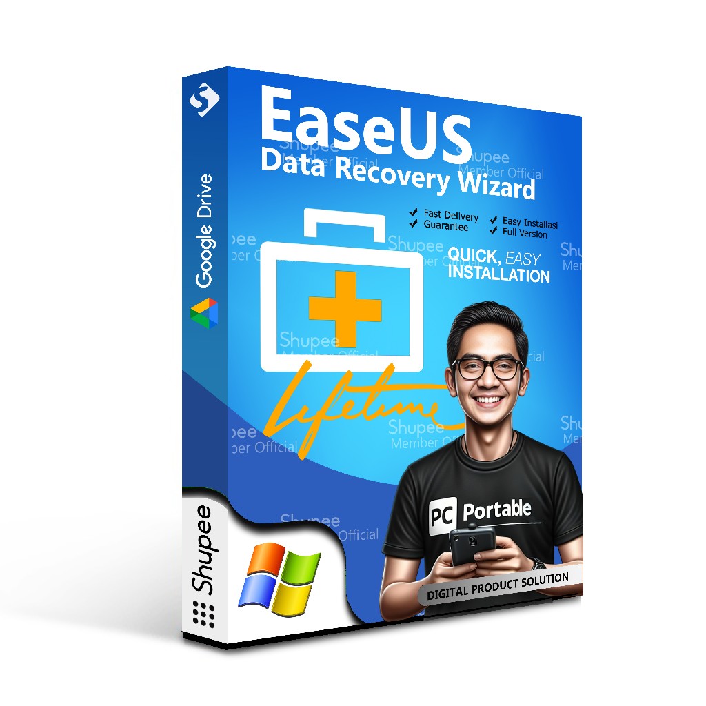 Jual EaseUS Data Recovery Wizard Technician Lifetime | Shopee Indonesia