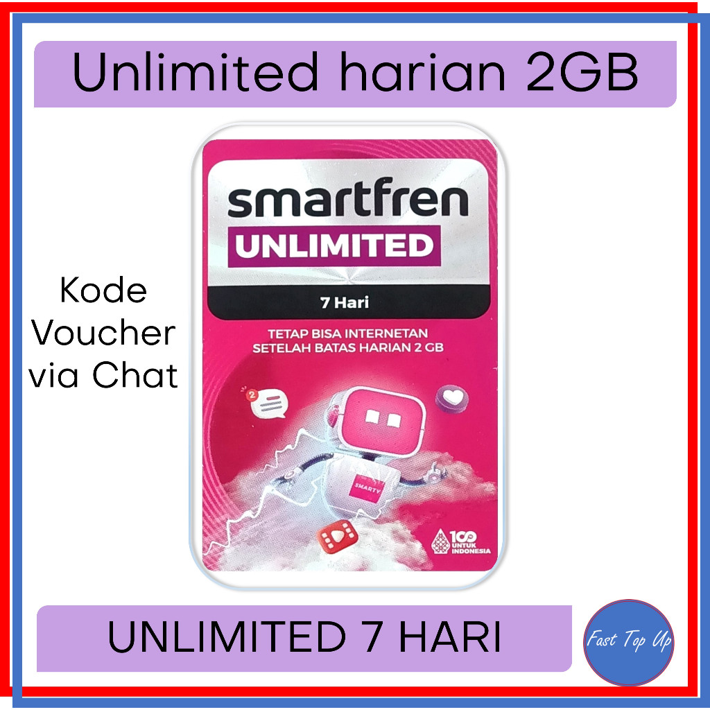 Jual Voucher Smartfren Unlimited 7hari | Shopee Indonesia
