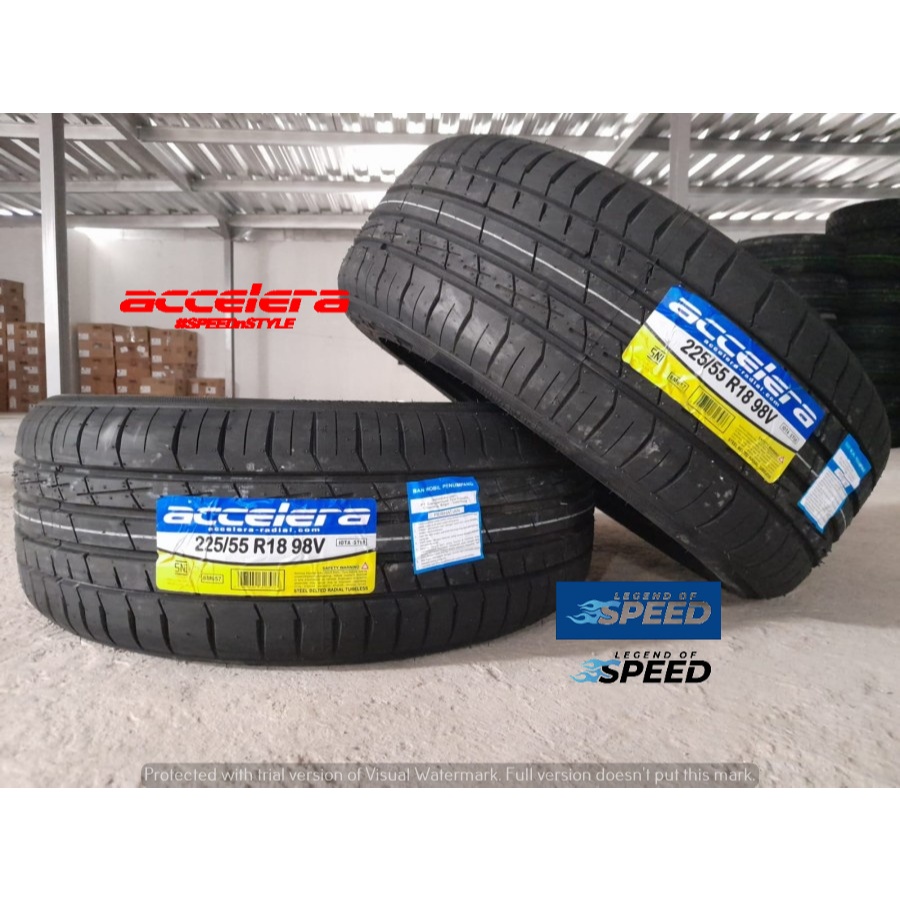 Jual BAN MOBIL MEREK ACCELERA IOTA ST68 225 55 R18 KUAT AWET DAN MURAH ...