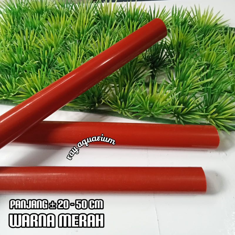 Jual Pipa Merah 50cm Pipa Aquarium Kolam 5/8 (16mm) | Shopee Indonesia