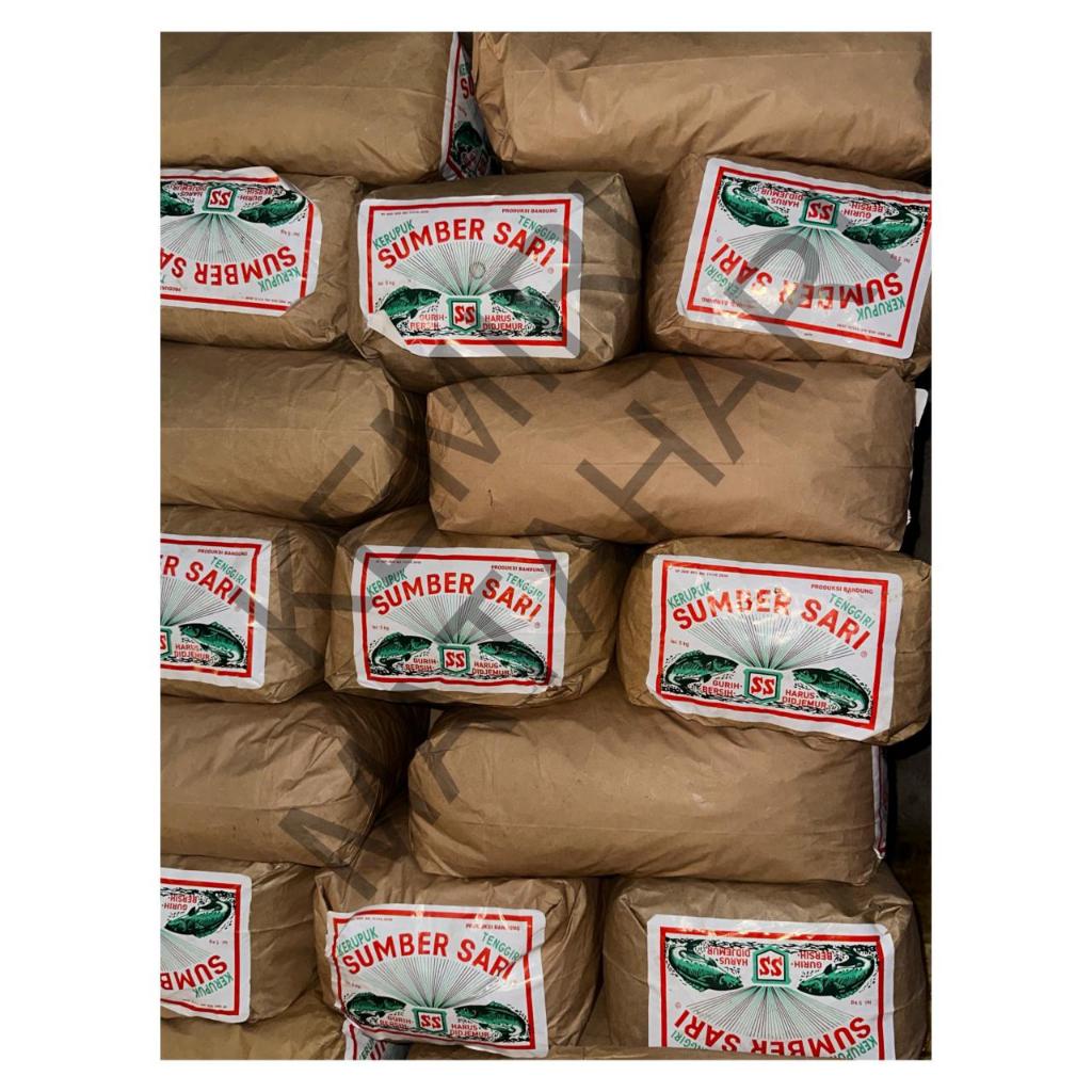 Jual Kerupuk Sumbersari Oren Putih Udang Tenggiri 5kg | Shopee Indonesia