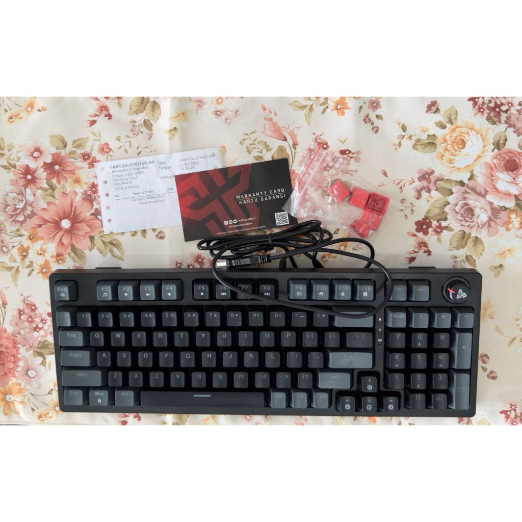 Jual FANTECH ATOM96 MK890 RGB KEYBOARD GAMING MECHANICAL FULL SIZE | Shopee Indonesia