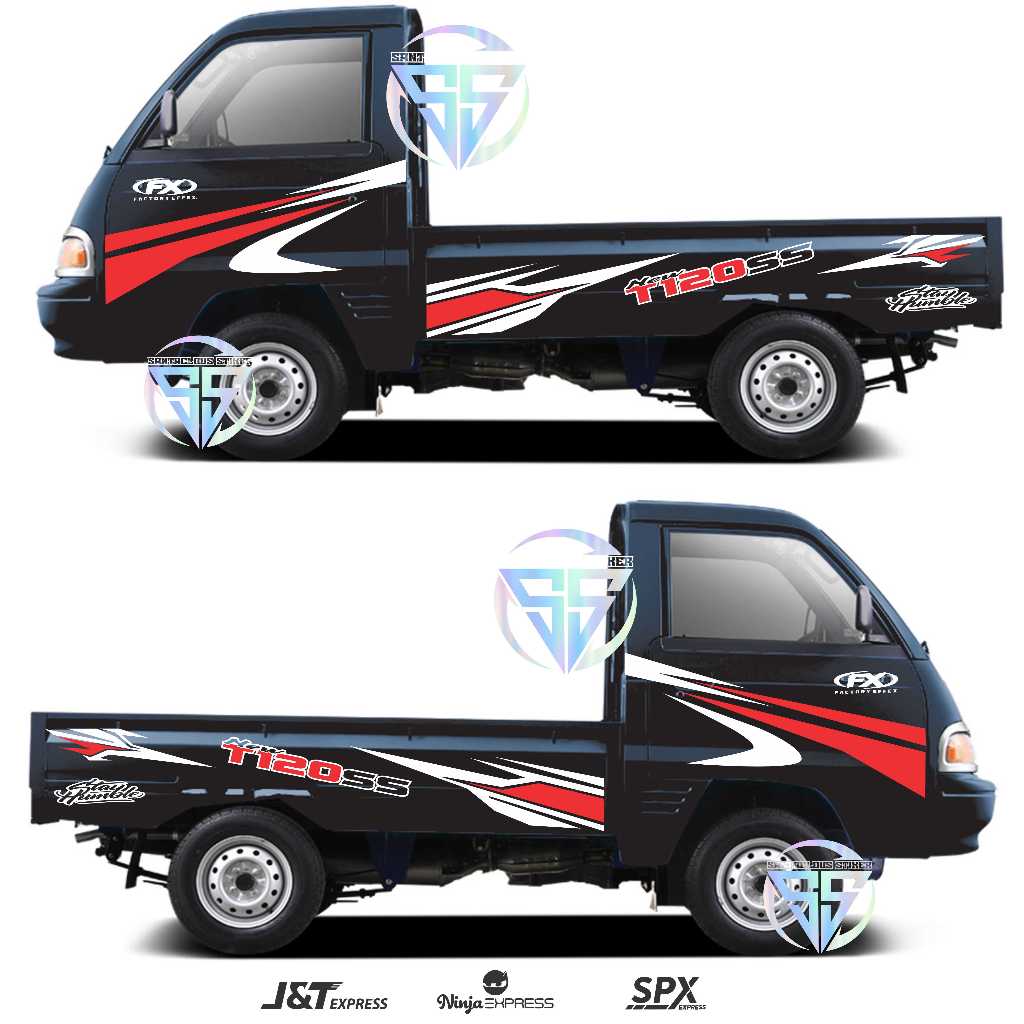 Jual sticker pick up t120ss cutting sticker pick up t120s pick up carry ...