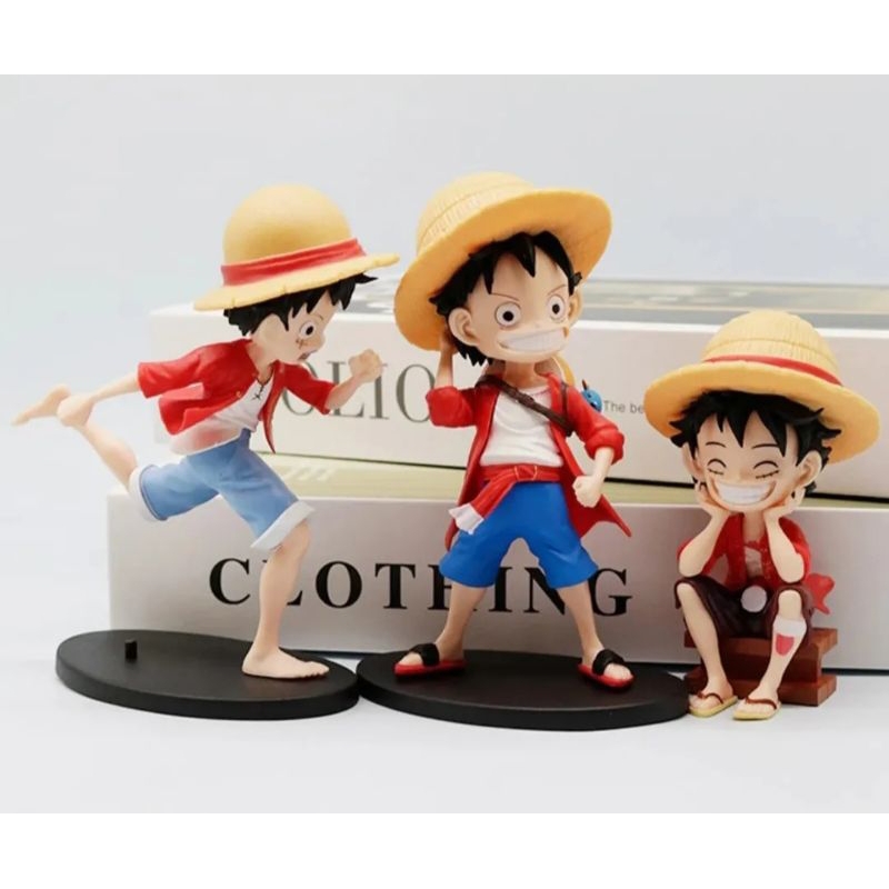 Jual Action figure Luffy One piece pajangan topper kue | Shopee Indonesia