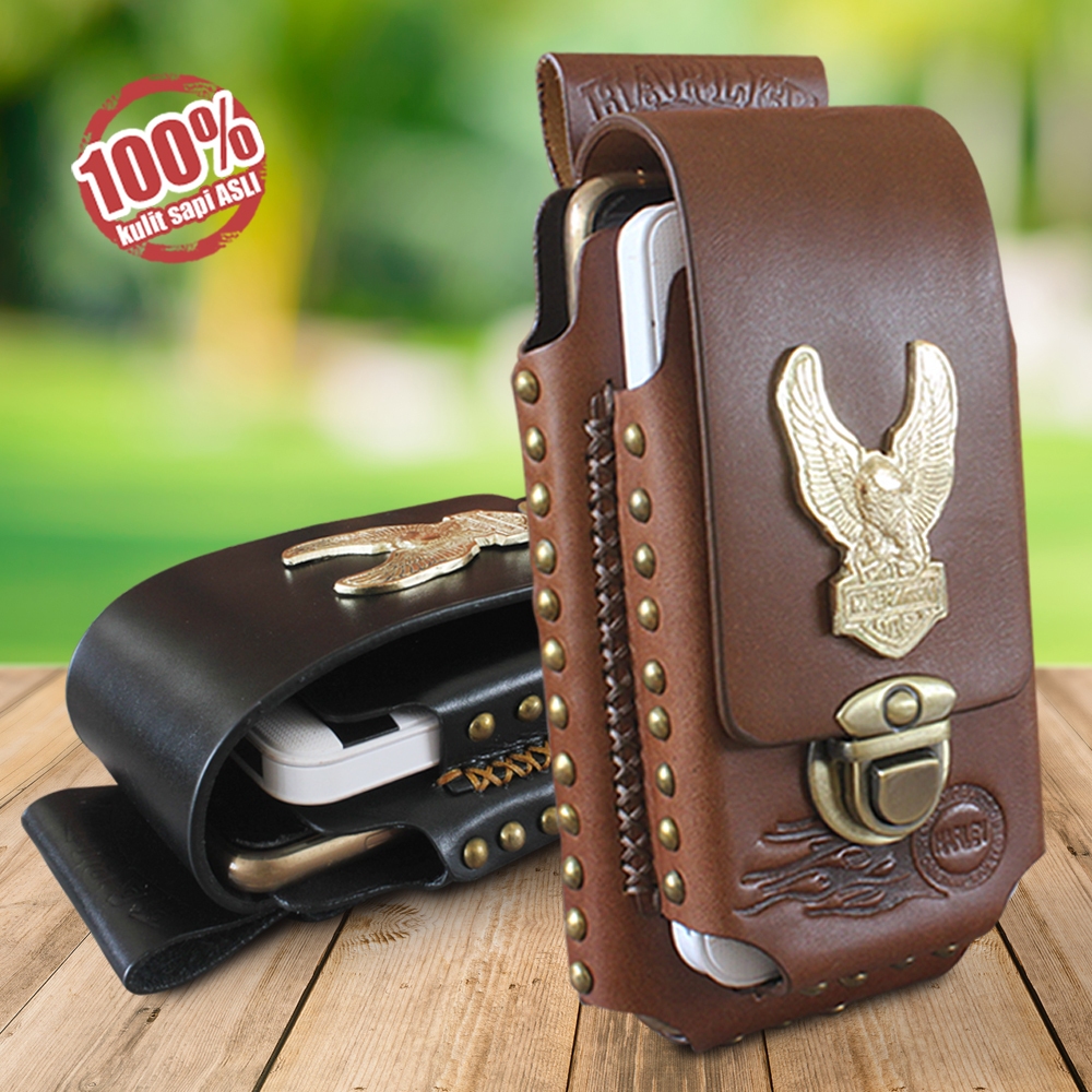 Jual PD02 - Tas Dompet Handphone pria/cowok Bahan Kulit Sapi impor full ...