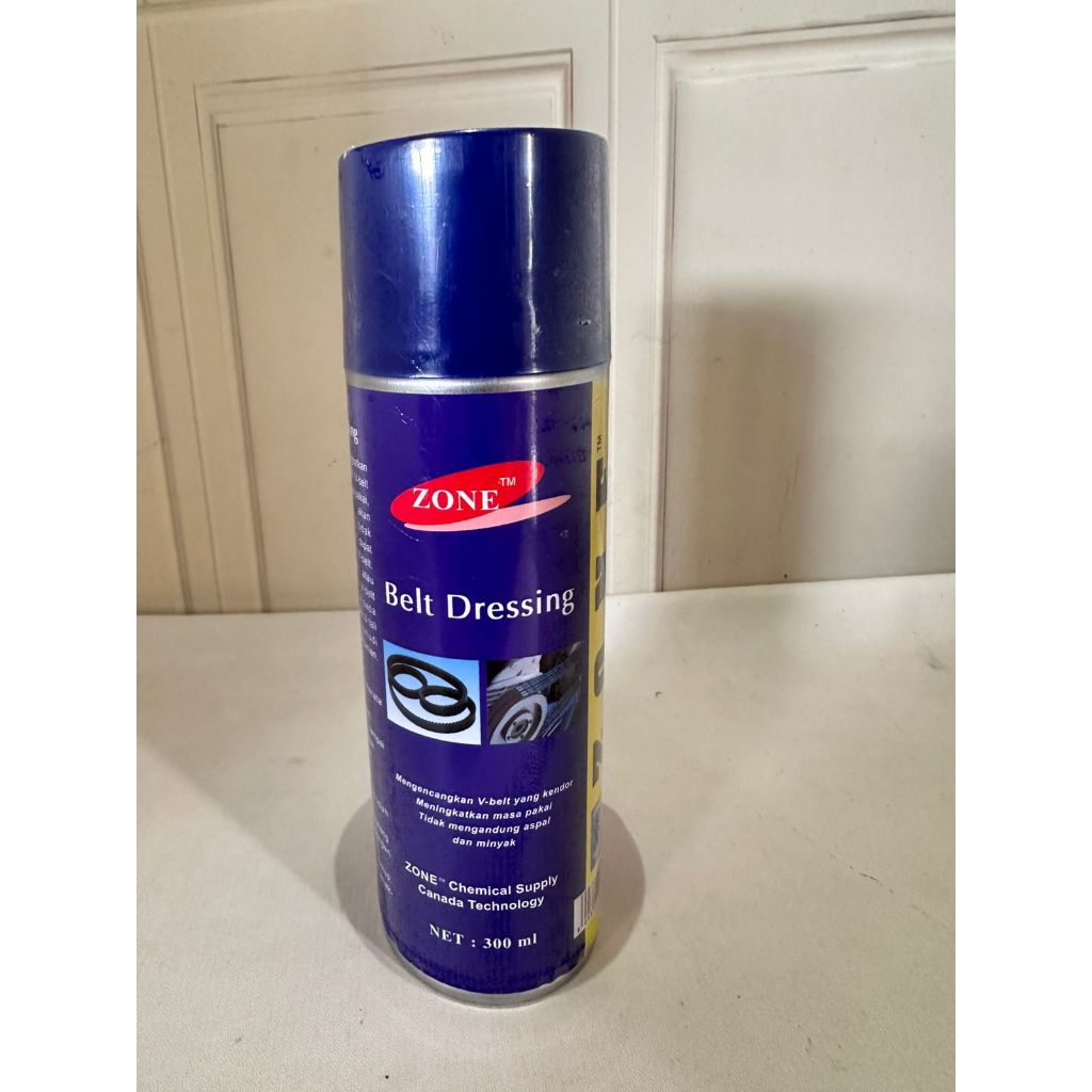 Jual Pelumas VanBelt Zone Belt Dressing fan belt spray van belt spray v belt spray 300ml ...