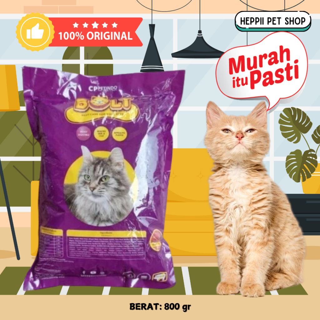 Jual Makanan Pakan Kucing Bolt Tune 5 PACK Cat Food Kibble kemasan ...