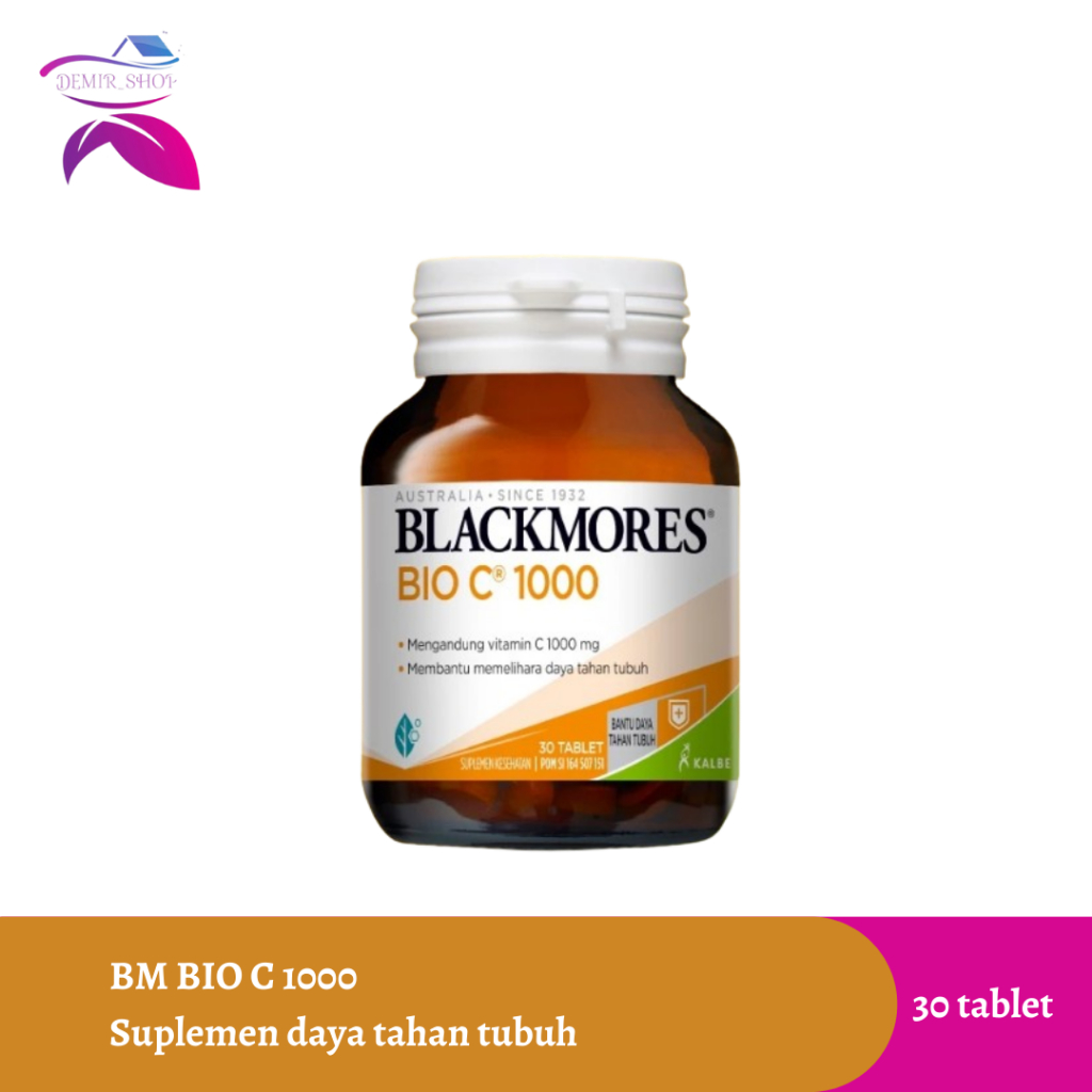 Jual Blackmores Bio C 1000mg 30 Tablet | Shopee Indonesia