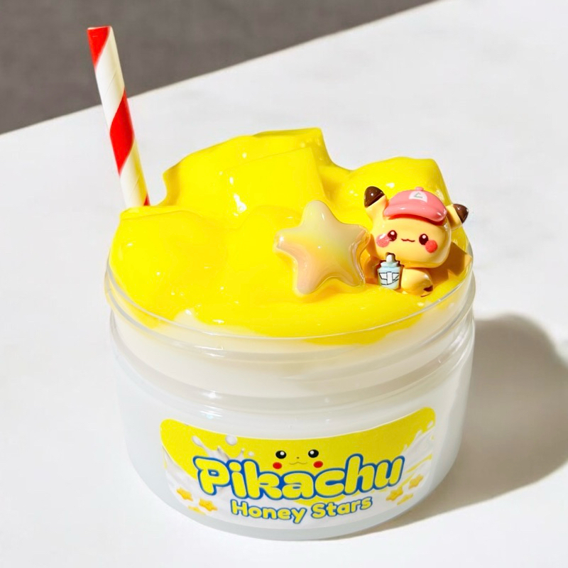 Jual ZENIN Pikachu Honey Stars Slime | Shopee Indonesia