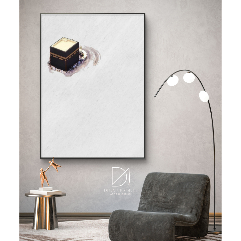 Jual Lukisan Ka'bah Simple Elegant Portrait 3 - Lukisan Portrait Plus ...