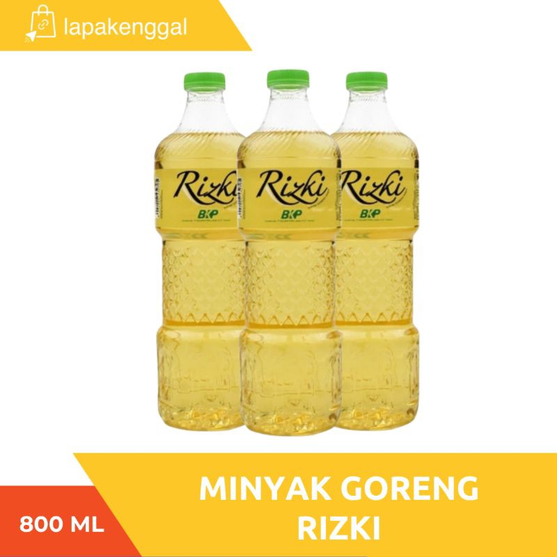 Jual Minyak Goreng RIZKI 800ml | Shopee Indonesia