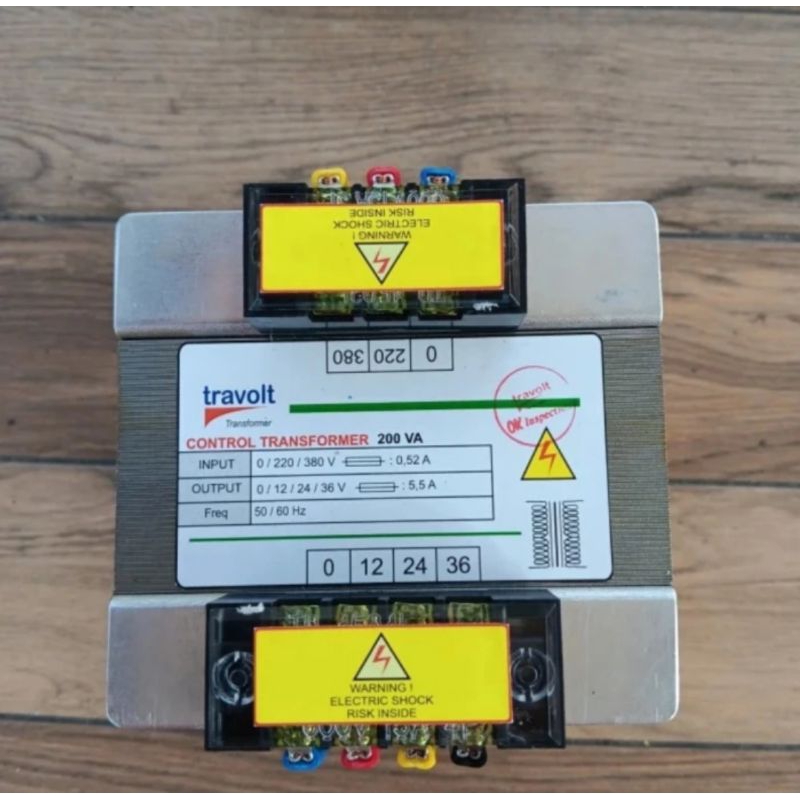 Jual Trafo Step Down 230VA 220V/380V/415V/550V - 8V CT 8V (30VA) 110V (200VA) | Shopee Indonesia