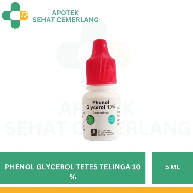 Jual Phenol glycerol 10%/ tetes telinga / Pembersih Kotoran Telinga ...