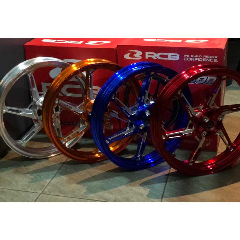 Jual VELG RCB VARIO 125 / VARIO 150 CT600 CNC WHEL PALANG 5 FRONT : 185 ...
