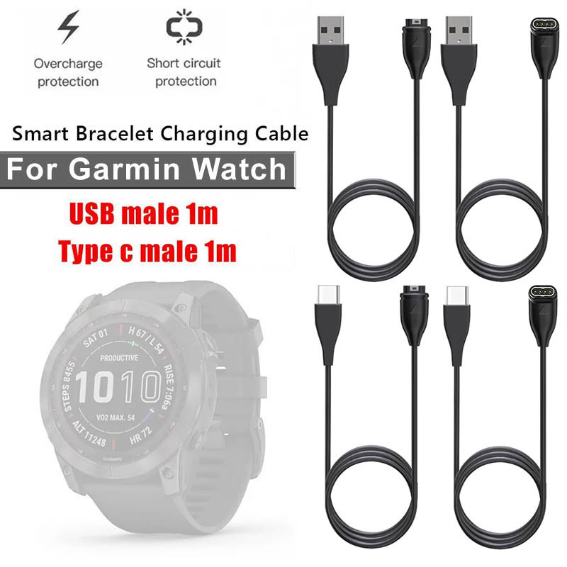 Jual Robotsky USB or Type-C Male to to Garmin Port Male Cable 100cm ...