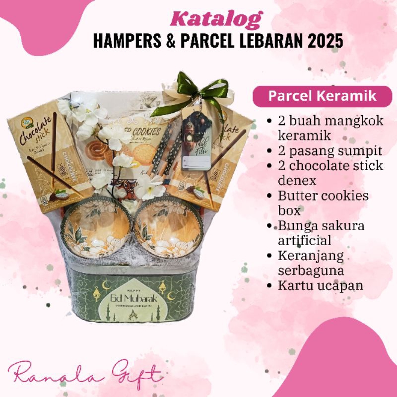Jual Parsel lebaran keramik / parsel pecah belah / parsel mangkok ...