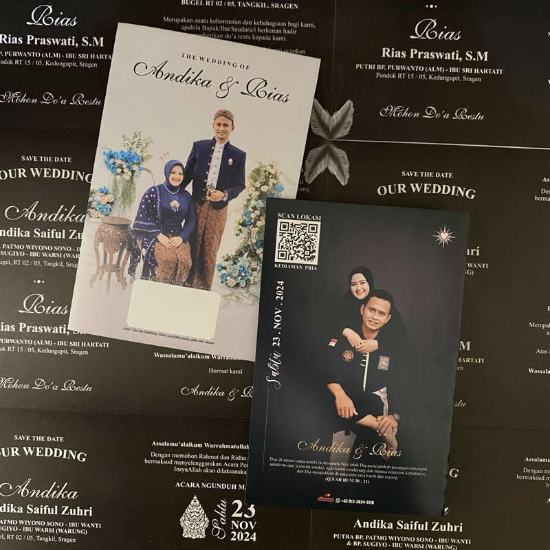 Jual Undangan nikah Undangan pernikahan Undangan khitan Undangan ...