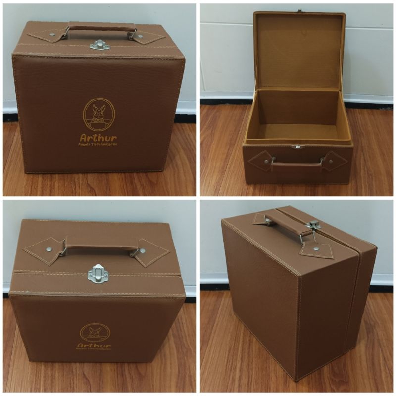 Jual Tas Koper Antik Kulit Klasik Luggage Case classic Box Penyimpanan ...