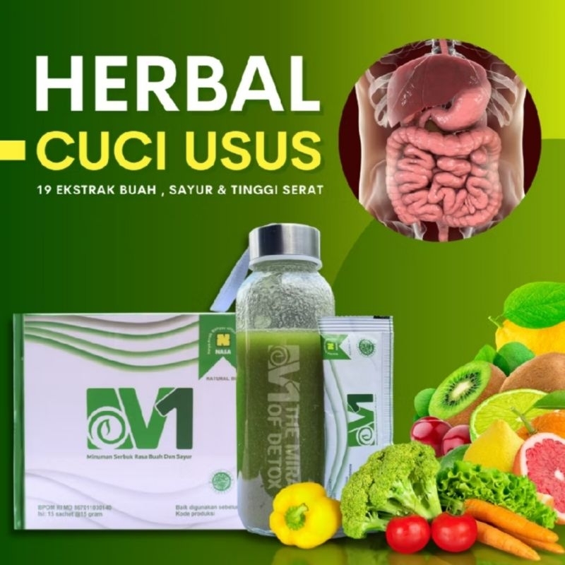 Jual V1 Nasa Herbal Cuci Usus Detox Usus Kotor Pembersih Usus Kotor ...