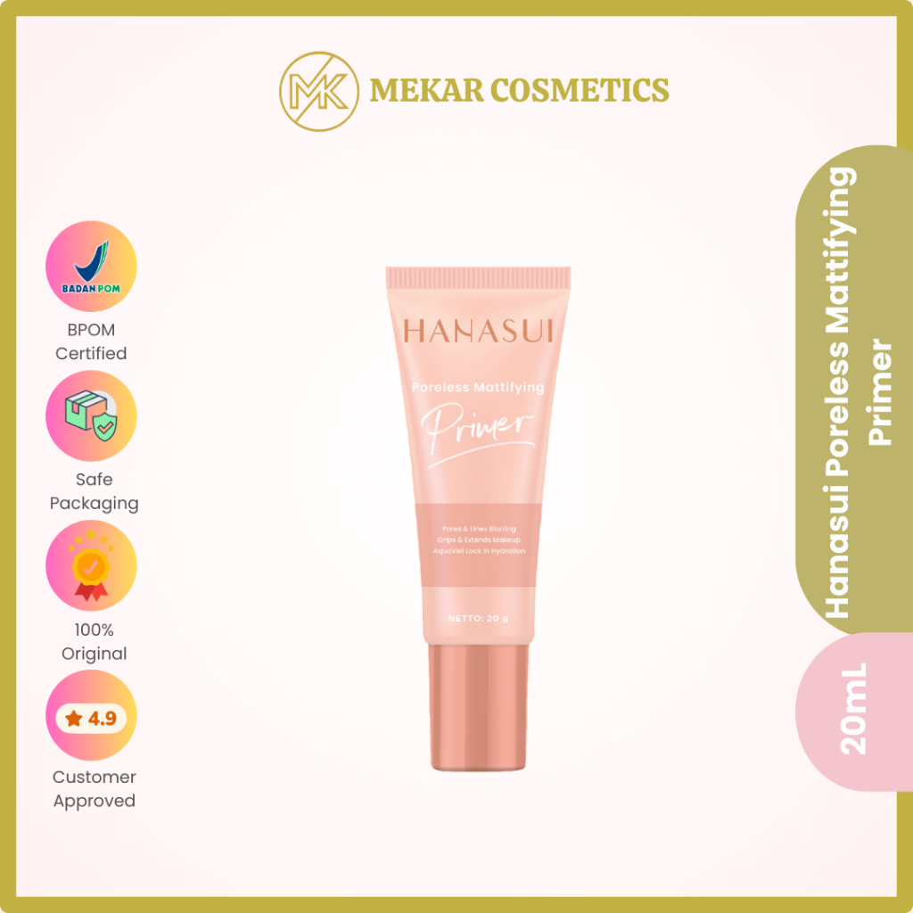 Jual HANASUI PORELESS MATTIFYING PRIMER | Shopee Indonesia